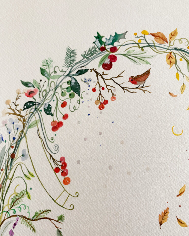 Four Cozy Seasons (A3) - Shaz Serene Design